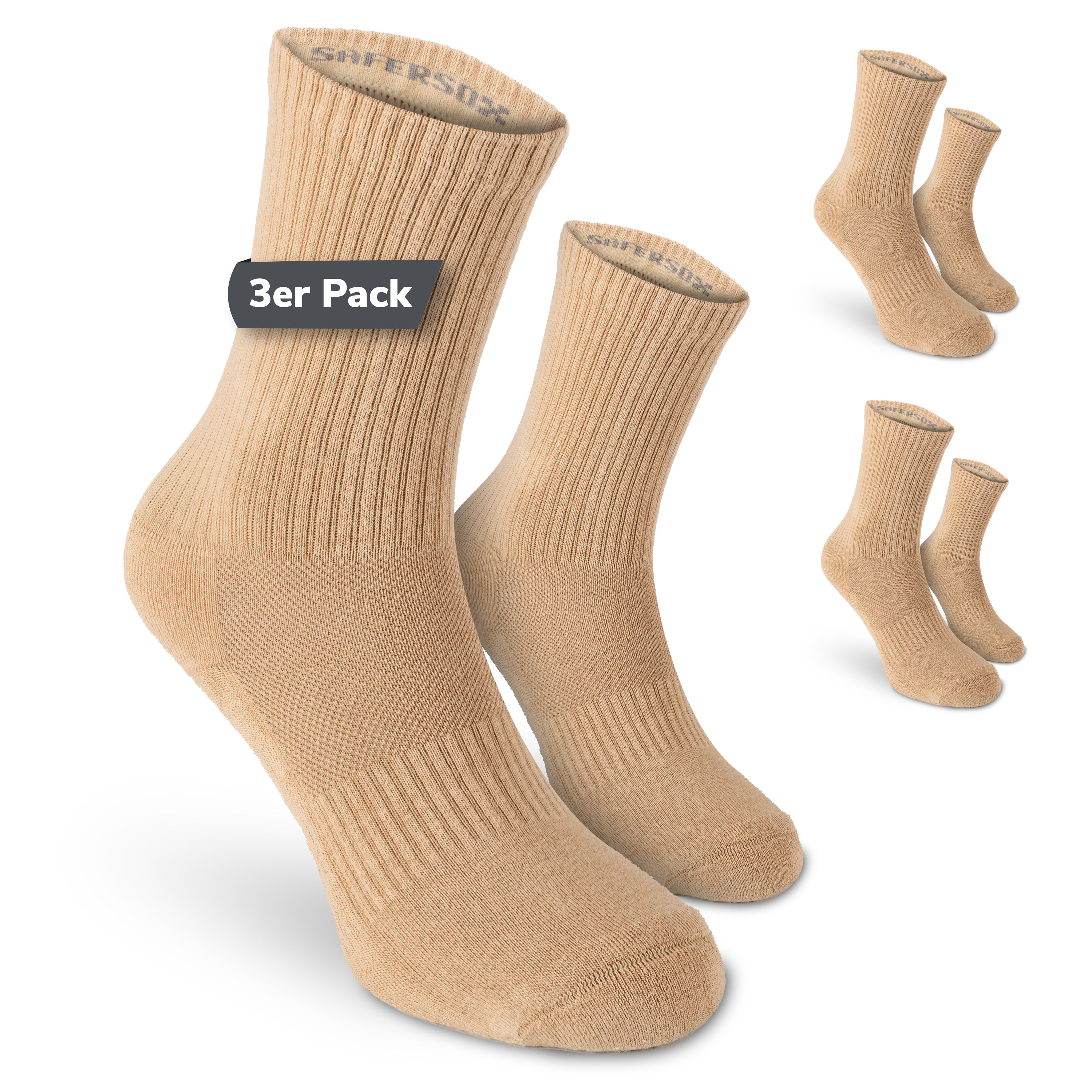 Tick & Mosquito Repellent Sports Socks 🦟 for Women & Men – SAFERSOX